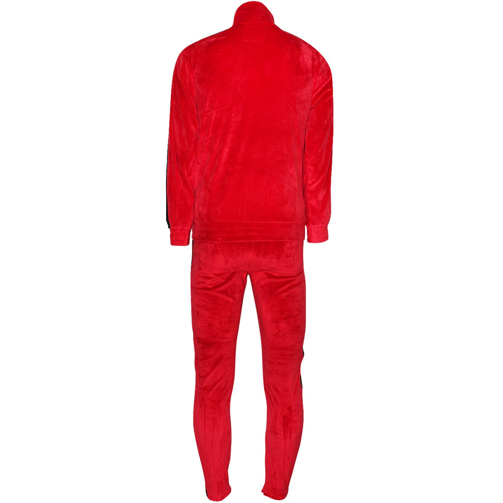 Men's Rebel Minds Velvet Tracksuit 2 Piece Set – DSTNY LA