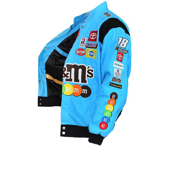 Men's Kyle Busch M&M's Twill Uniform Jacket Crunchy Cookie – DSTNY LA