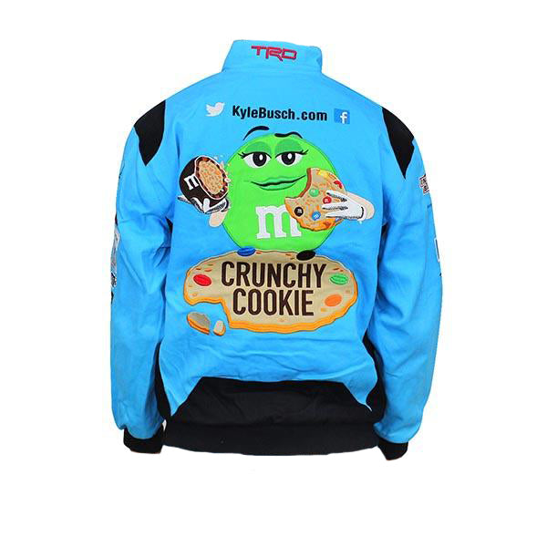 Men's Kyle Busch M&M's Twill Uniform Jacket Crunchy Cookie – DSTNY LA